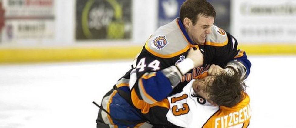 Ice hockey: Glasgow Clan's Zack Fitzgerald on life as an enforcer - BBC ...