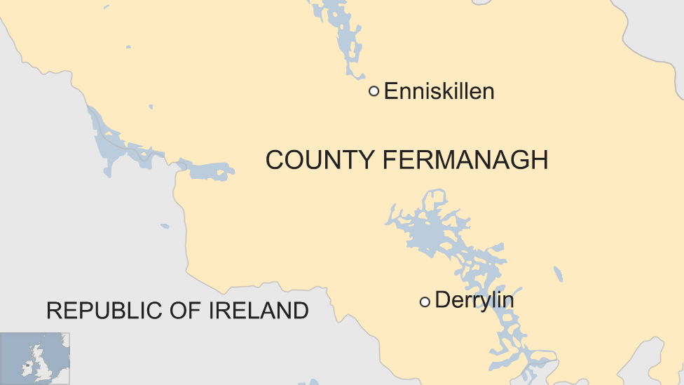 Derrylin fire: 'Strange' story of Daniel Allen who killed family - BBC News