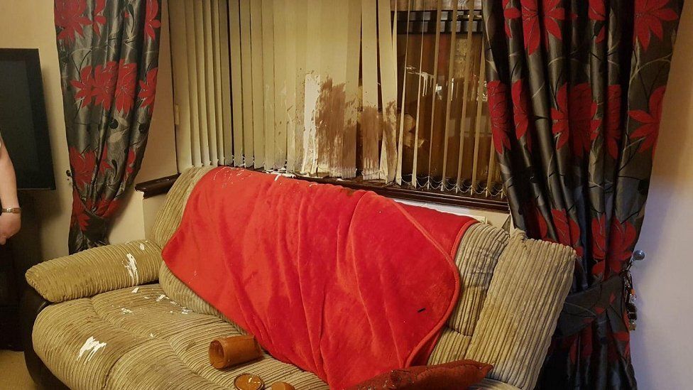 Coleraine house attack was 'sectarian hate crime' - BBC News