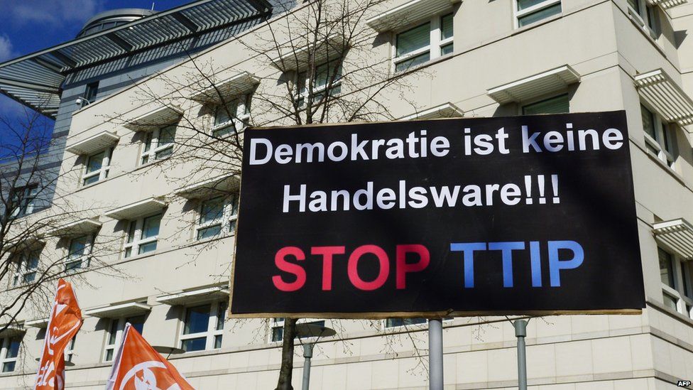 TTIP talks: Transparency call for EU-US trade disputes - BBC News