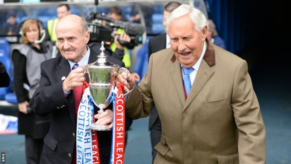Rangers: Former Ibrox winger Johnny Hubbard dies aged 87 - BBC Sport