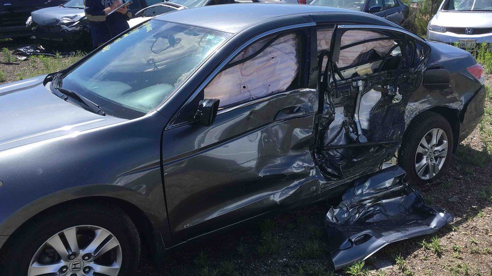 Suspect In California Drink Drive Crash Deported 15 Times Bbc News