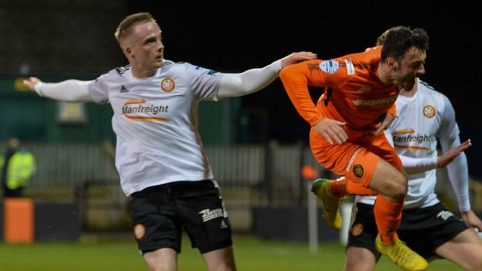 Aaron Burns: Midfielder leaves Portadown as club prepares for Dungannon ...