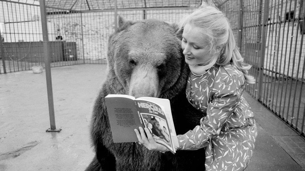 Tribute after Hercules the bear's owner Andy Robin dies - BBC News