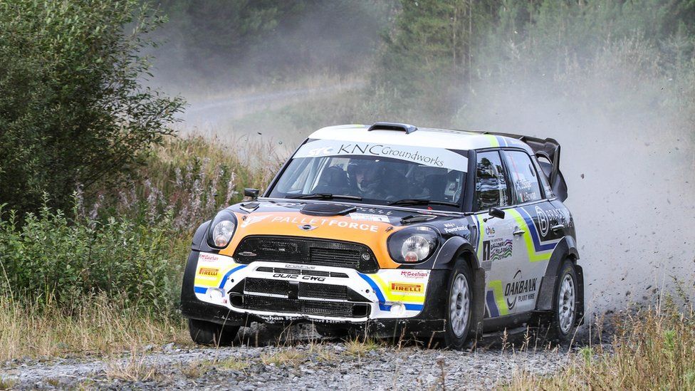 In pictures: Galloway Hills rally in south west Scotland - BBC News