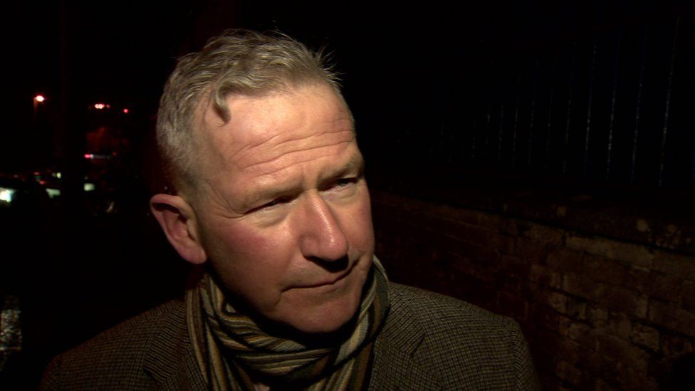 Hundreds attend vigil for murder victim Robert Flowerday - BBC News