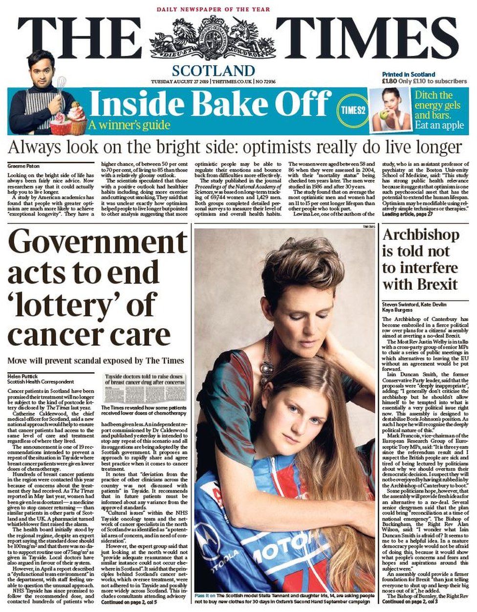 Scotland's papers: Fringe congestion woes and prison van sentencing ...