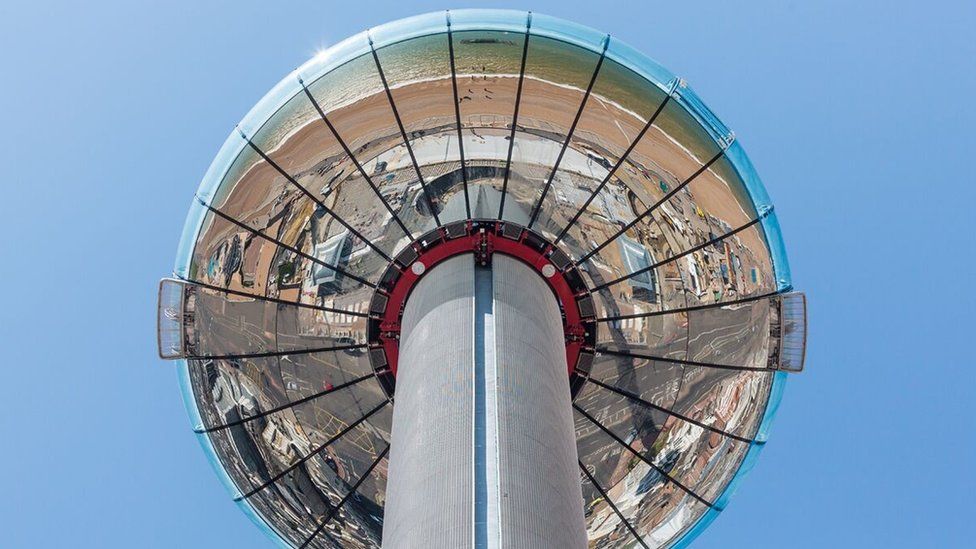 Brighton's i360 tower opening date announced - BBC News