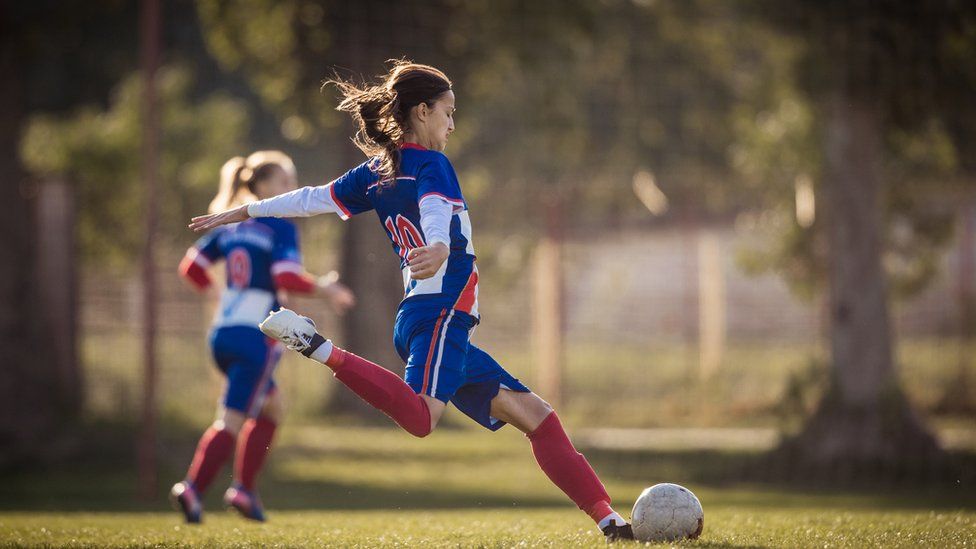 Young footballer Ellie wants equality for girls' football in lockdown ...