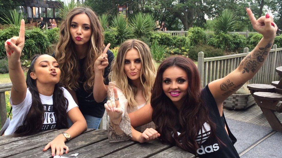 Little Mix are number one and 'it feels mental' - BBC News