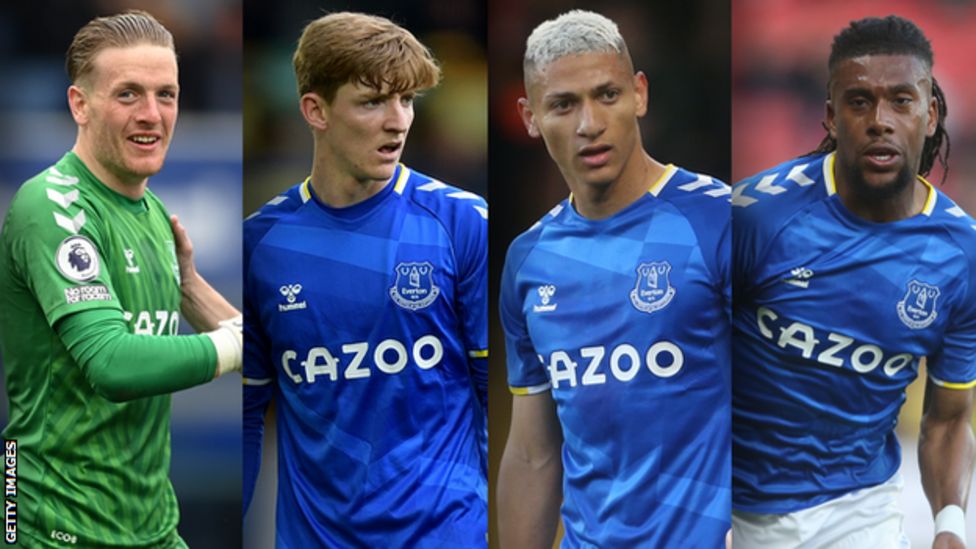 Everton player of the season vote: Make your choice for 2021-22 - BBC Sport