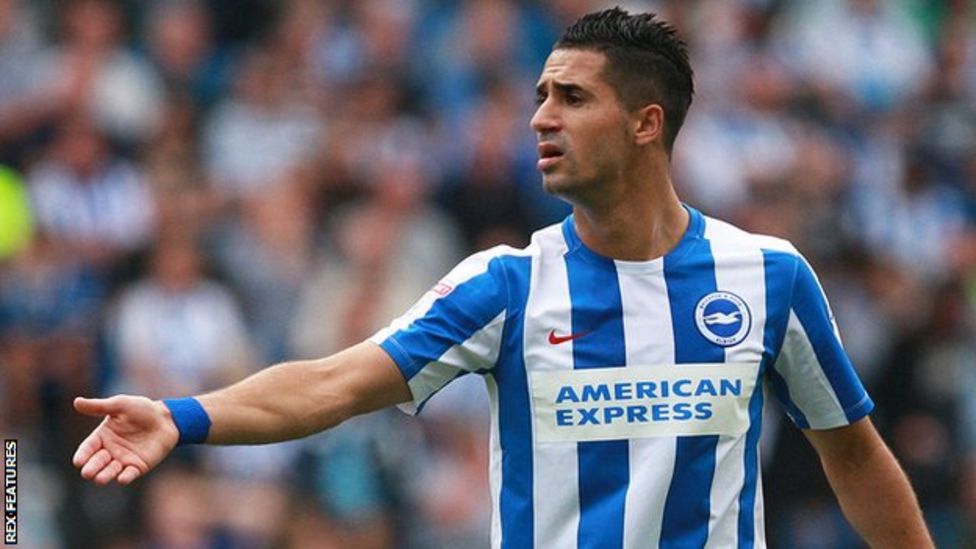 Beram Kayal: Brighton & Hove Albion midfielder out for two months with ...