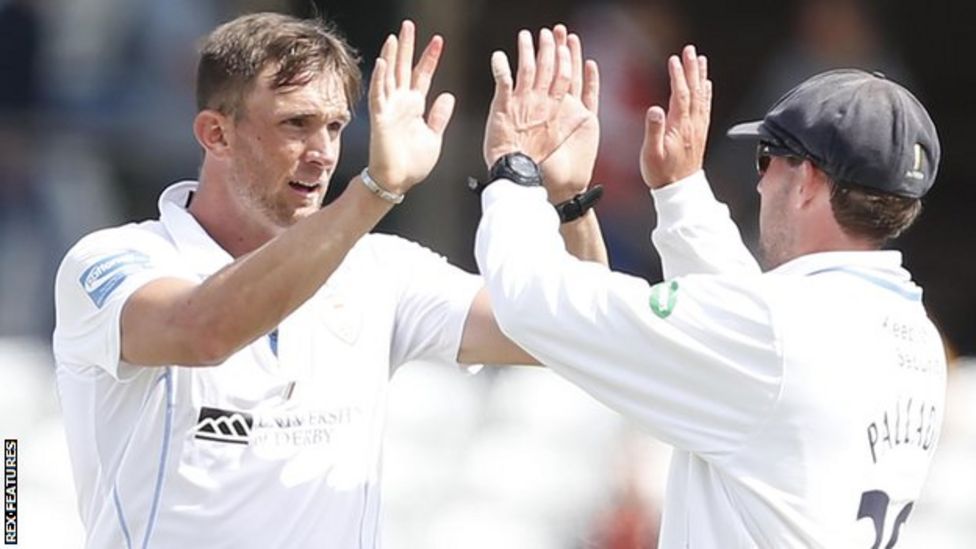 County Championship: Hardus Viljoen leads Derbyshire fightback against ...