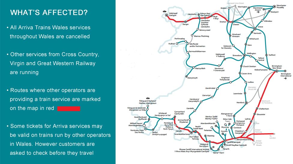 Arriva Trains Wales strike: Talks held as deadline looms - BBC News