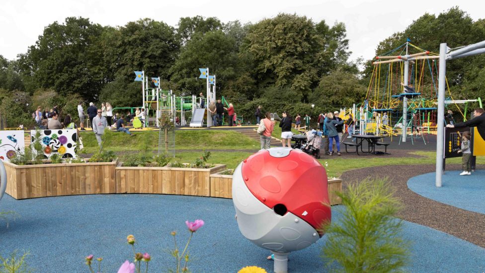 Castle batch all-inclusive SEND play area opens to public - BBC News