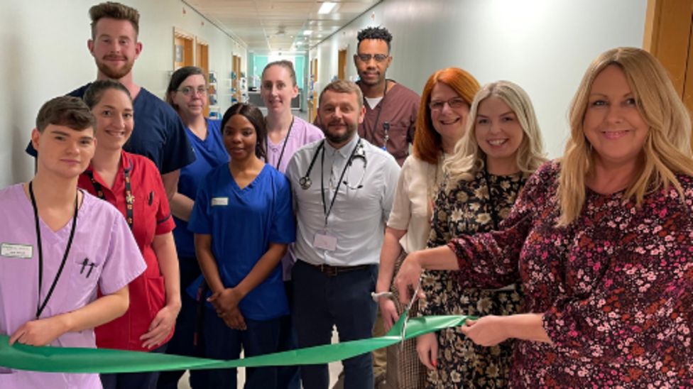 New unit at Noble's Hospital to help cut admissions - BBC News