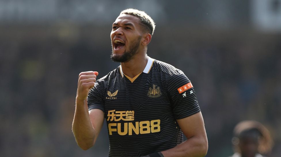 Joelinton wins your player of the season vote - BBC Sport