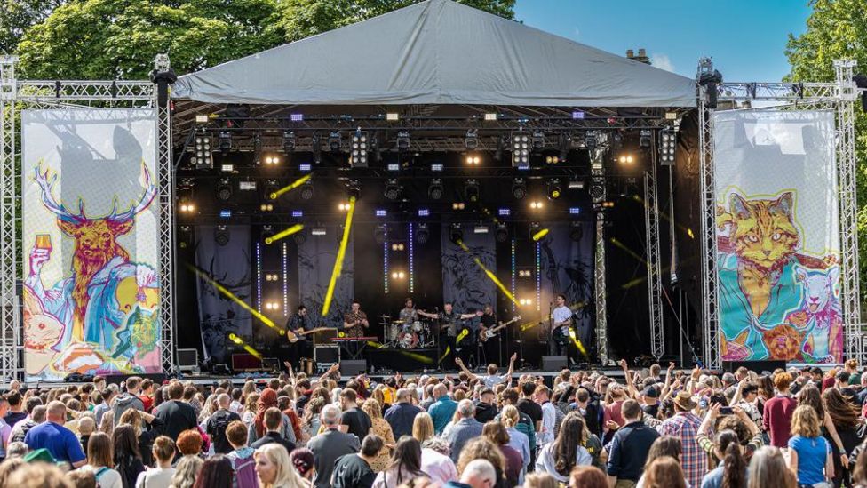 Inverness' The Gathering music festival in pictures - BBC News