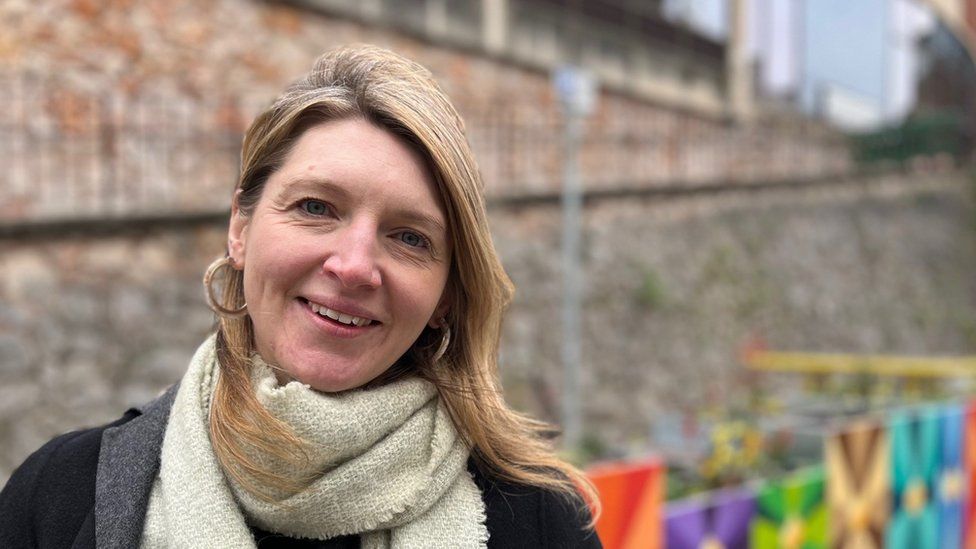 Exeter's city parklets provoke mixed reaction from public - BBC News