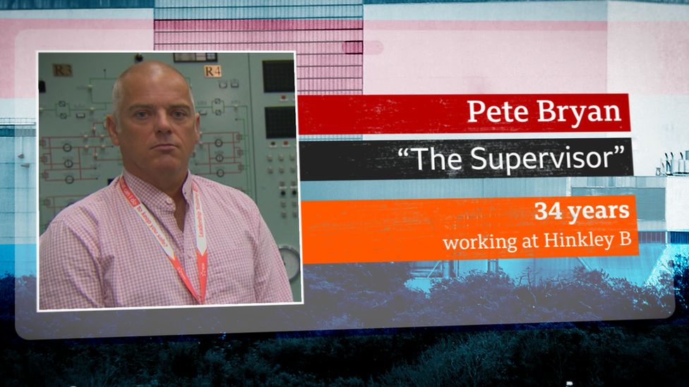 Hinkley B: Generations of workers mark nuclear plant's shutdown - BBC News