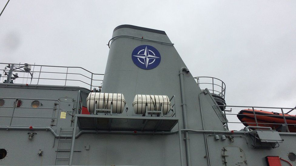 Nato flotilla docks in Belfast for weekend - BBC News