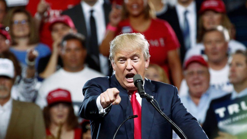 Trump says US should consider profiling against crime - BBC News