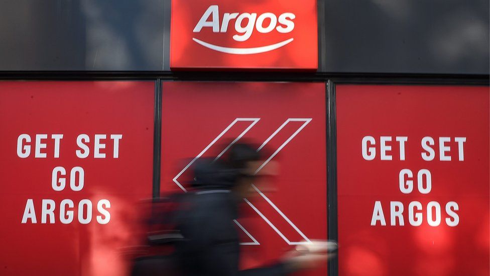Argos slows sales decline as bid deadline looms - BBC News