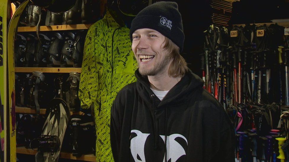 Funicular is broken but life goes on in the Cairngorms - BBC News