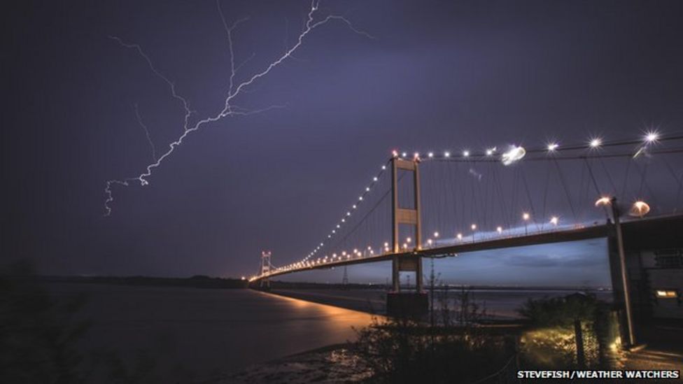 Striking April storms - BBC Weather