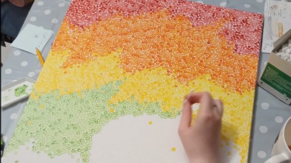Long Covid: Rosie Pidgeon, 17, uses art to make sense of condition ...