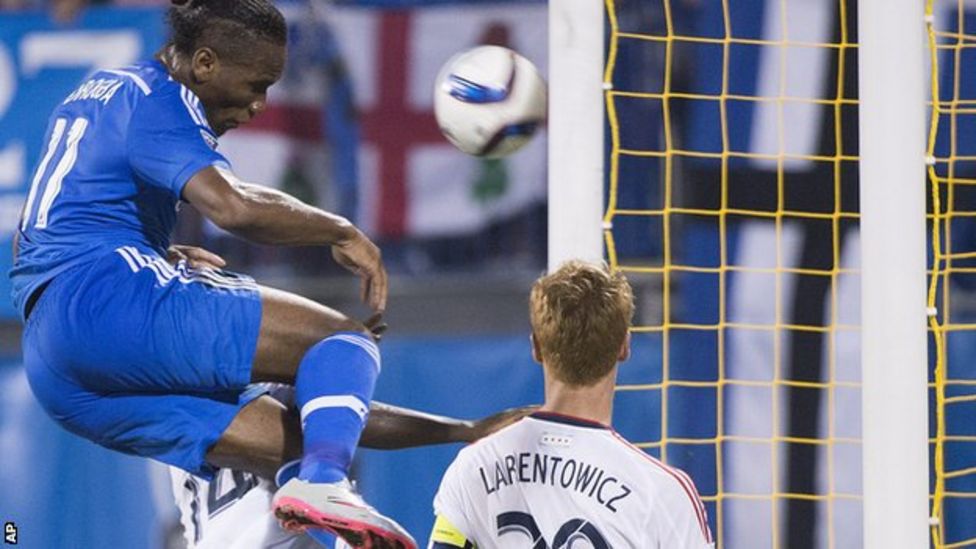 Didier Drogba scores hat-trick on first Montreal Impact start - BBC Sport