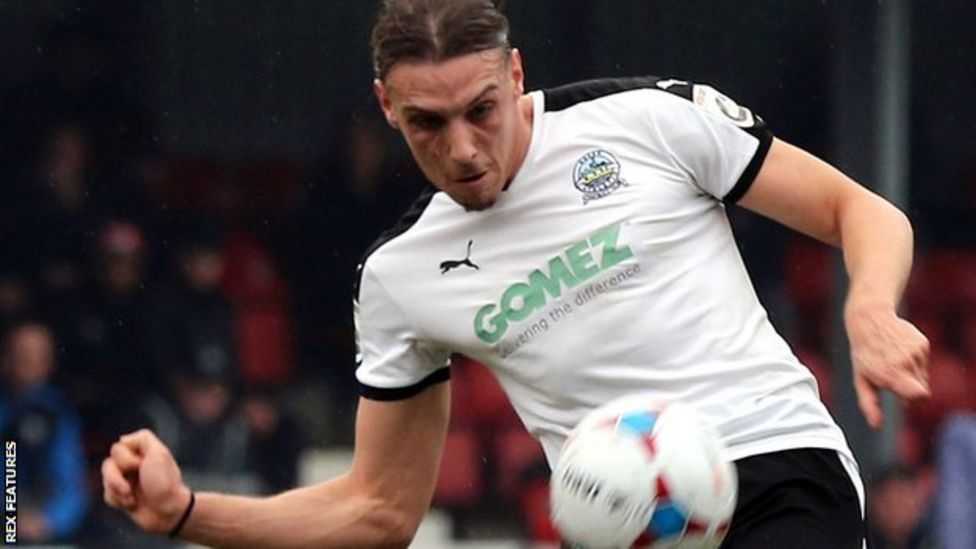 Liam Bellamy: Aldershot sign midfielder from Dover Athletic - BBC Sport