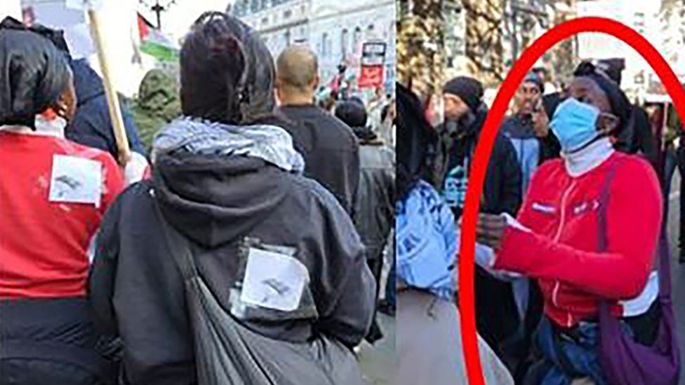 Pro-Palestinian protests: Paraglider badge wearers found guilty - BBC News