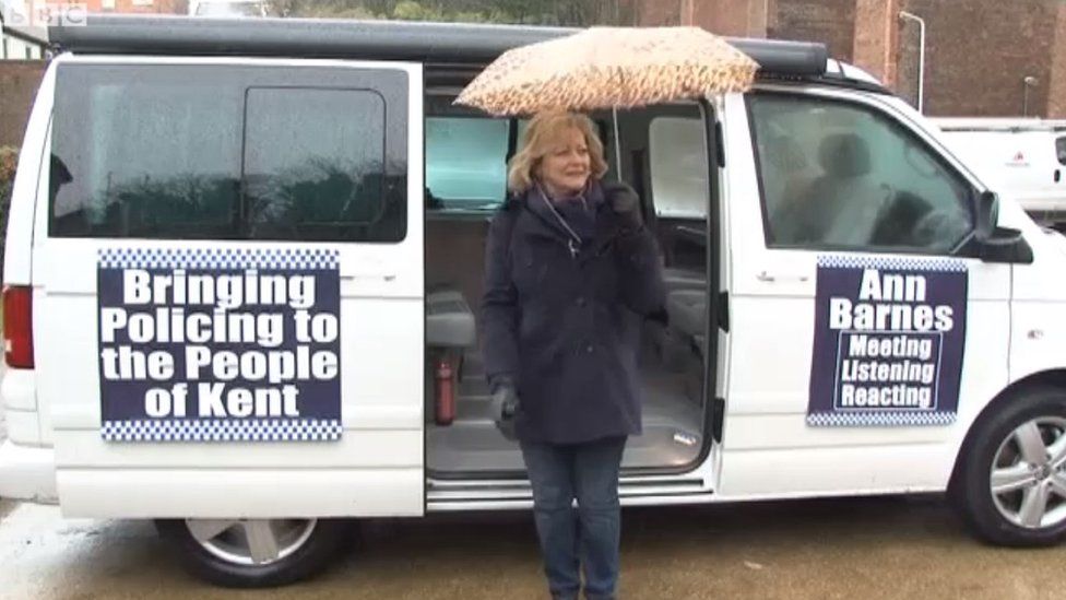 Kent PCC Ann Barnes 'proud of achievements' - BBC News