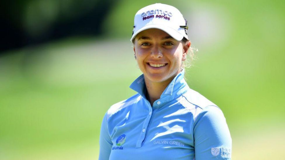 Evian Championship: Stephanie Kyriacou takes one-shot lead into final ...