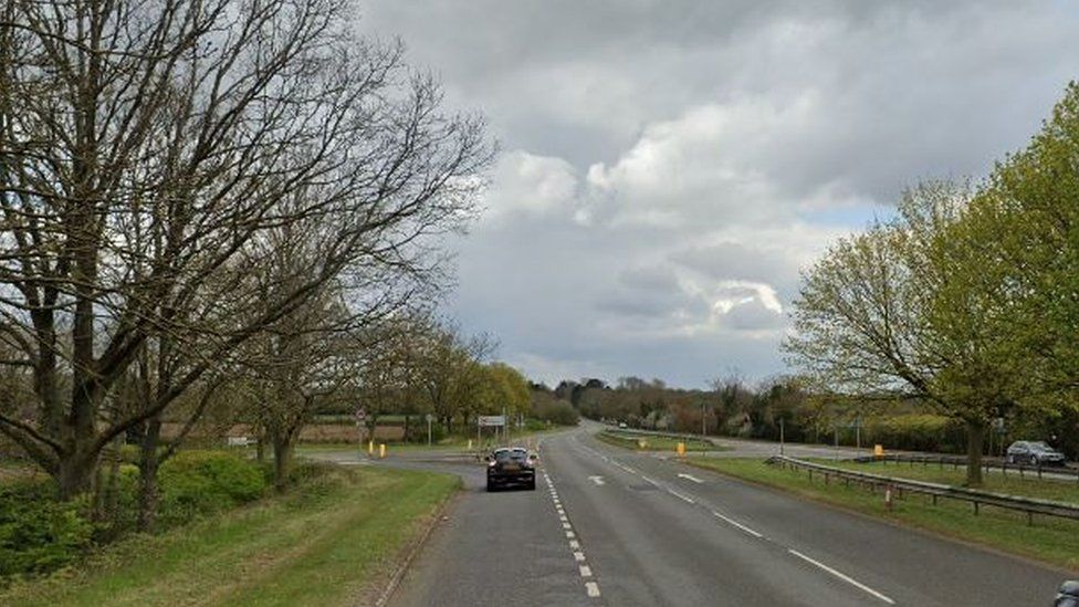 Croft: Biker in hospital with serious injuries after crash - BBC News