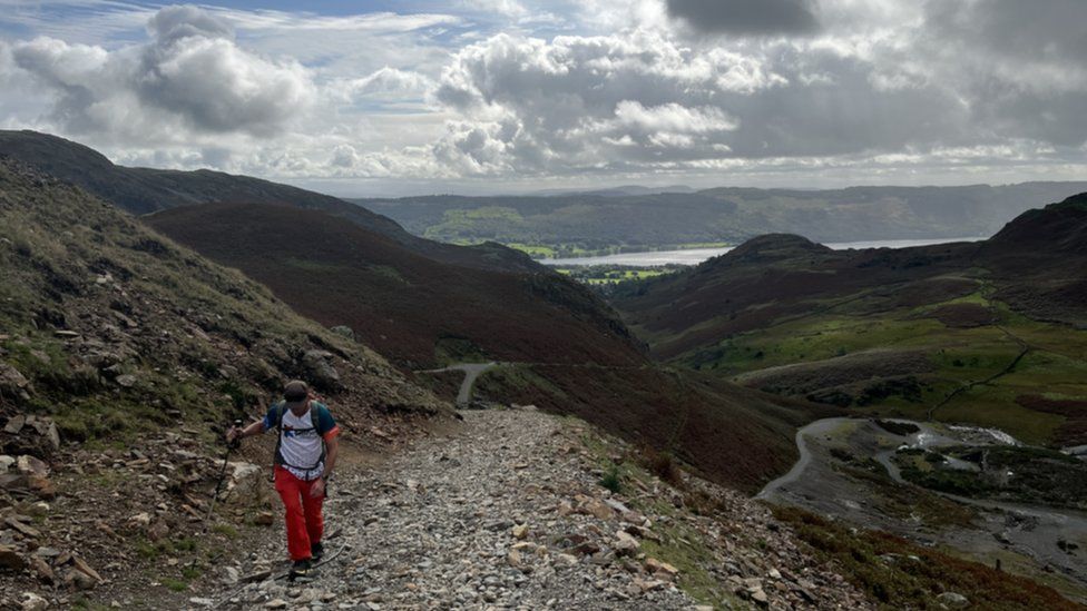 Lincolnshire man born with one kidney completes Wainwright peaks ...