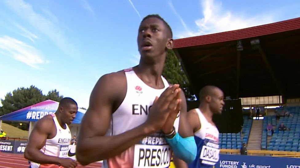 Reece Prescod: I'm either the next Bolt or an estate agent - BBC News