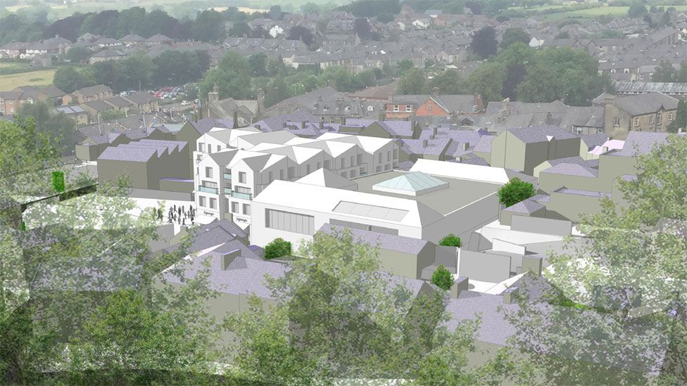 Plans for £9m revamp of Clitheroe Market unveiled - BBC News