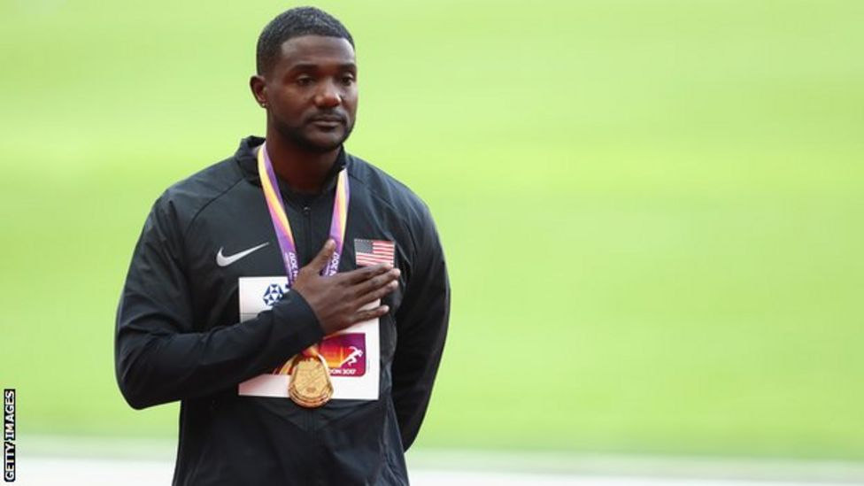 Justin Gatlin: Sprinter 'shocked' by allegations about coach ...