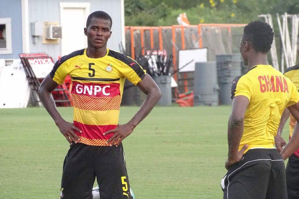 Ghanaian policeman Samuel Sarfo on Black Stars debut - BBC News