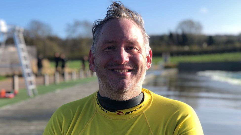 Para surfers prepare for world championships at The Wave, Bristol - BBC ...