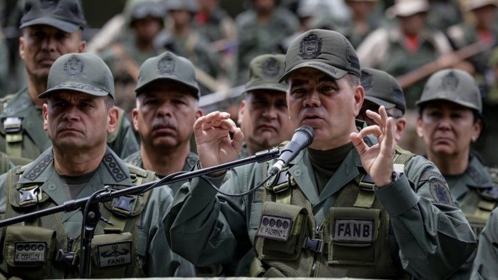 Venezuela's Maduro orders military drill after Trump comments - BBC News