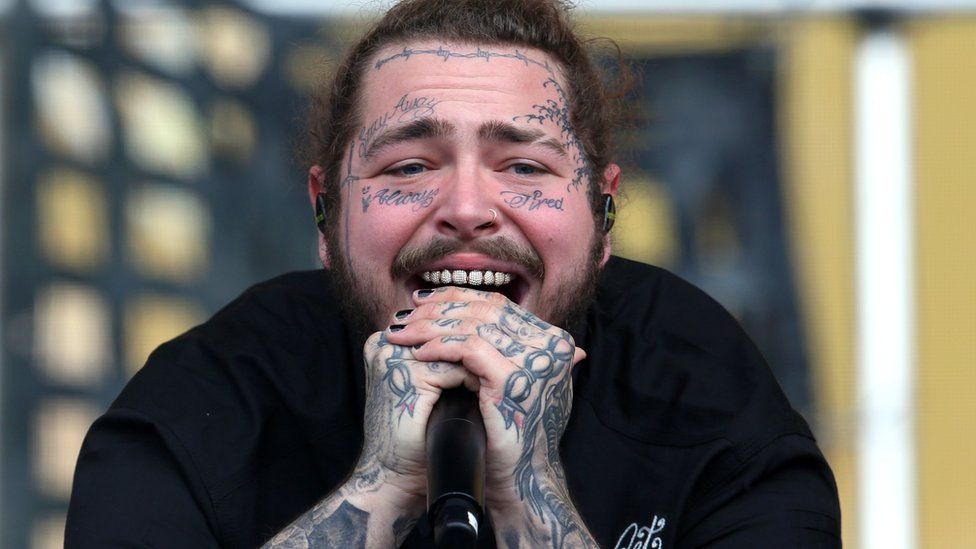 Post Malone In Car Crash Days After Plane Drama BBC News