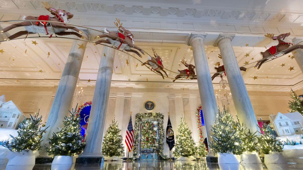 Christmas has arrived at The White House - BBC Newsround