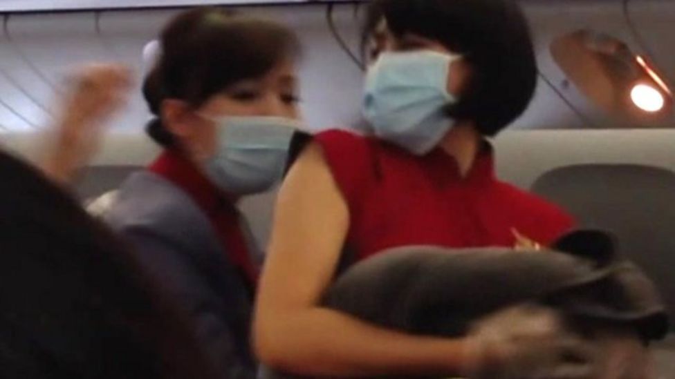 Plane birth sparks controversy in Taiwan - BBC News