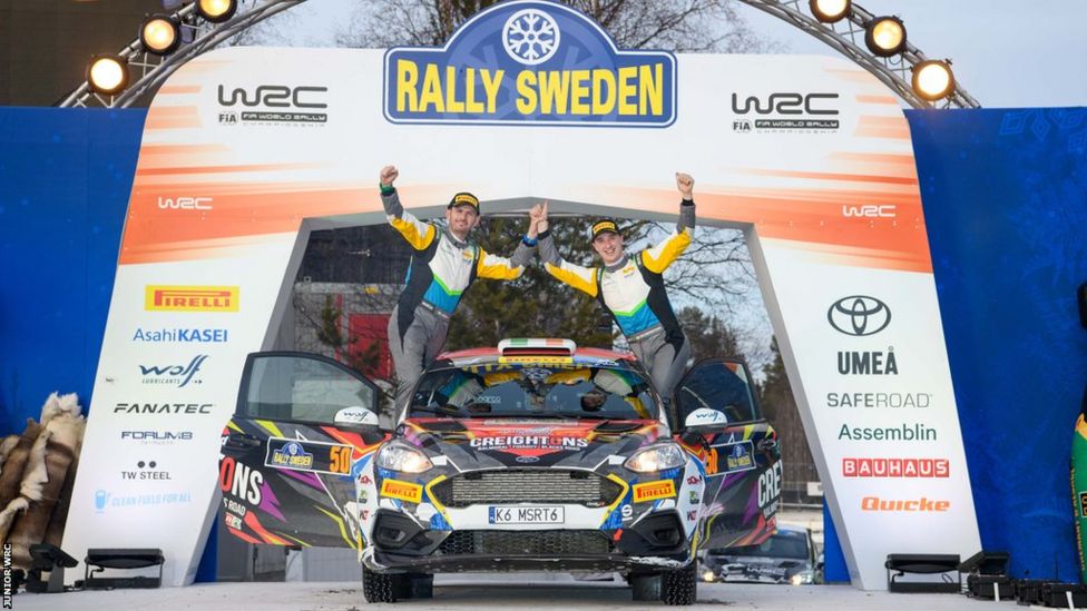 William Creighton: Northern Ireland driver 'speechless' after first ...