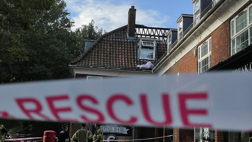 Fire at St Andrew's Hospital, Thorpe St Andrew, believed to be arson ...