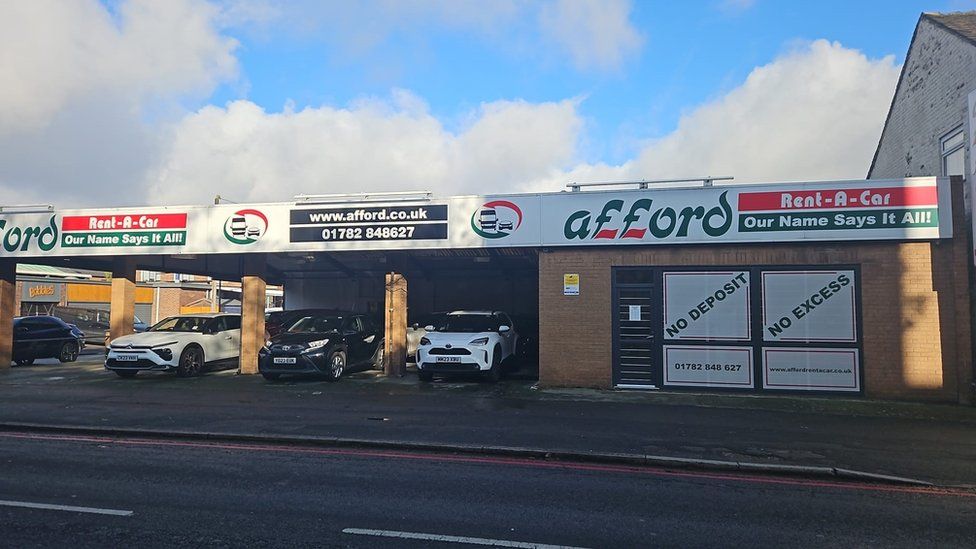 'Rampant' rise in thefts from Staffordshire car rental company - BBC News