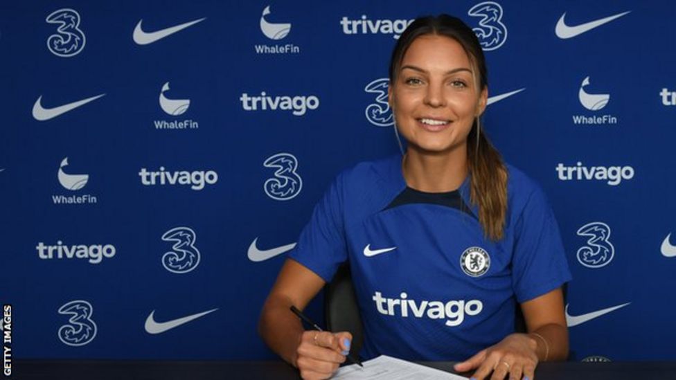 Johanna Rytting Kaneryd: WSL champions Chelsea sign Sweden winger - BBC ...